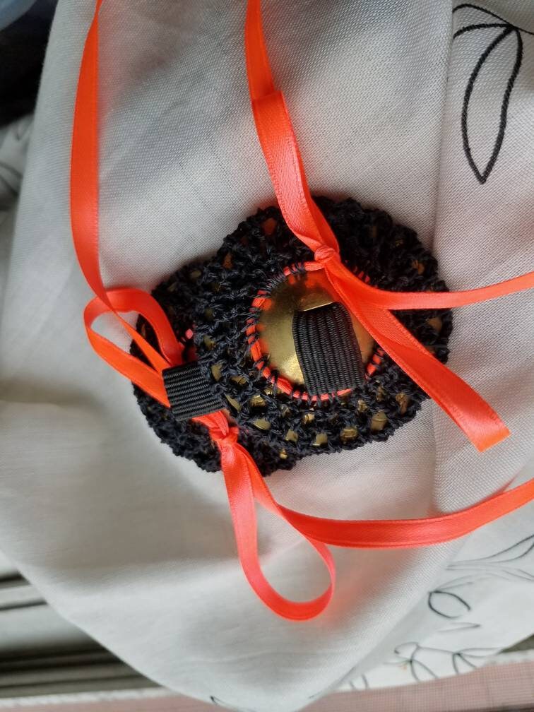 Black Crocheted Zill Mufflers Finger Cymbal Protectors With - Etsy