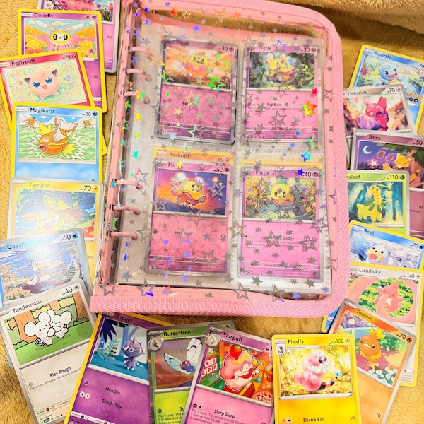 Cute Pokemons Cards Binder - Etsy