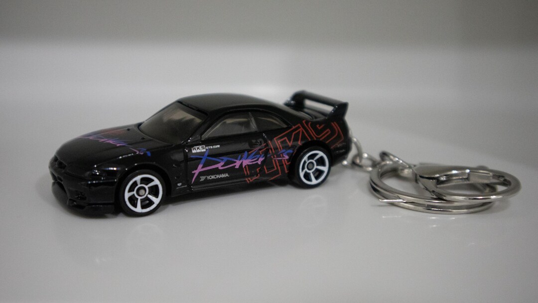 Nissan Skyline R33 GTR Hot Wheels Keychain - Etsy