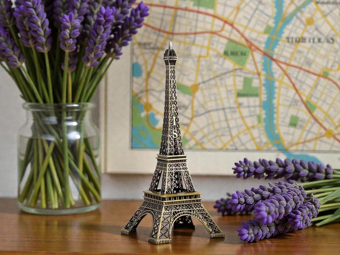 Hollow Iron Eiffel Tower Desk Sculpture Minimalist Paris Decor - Etsy