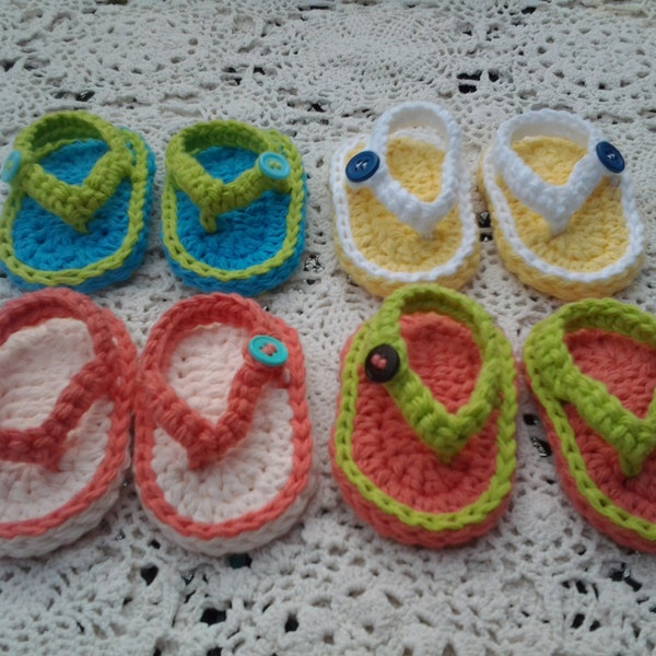 Baby Flip Flops - Etsy