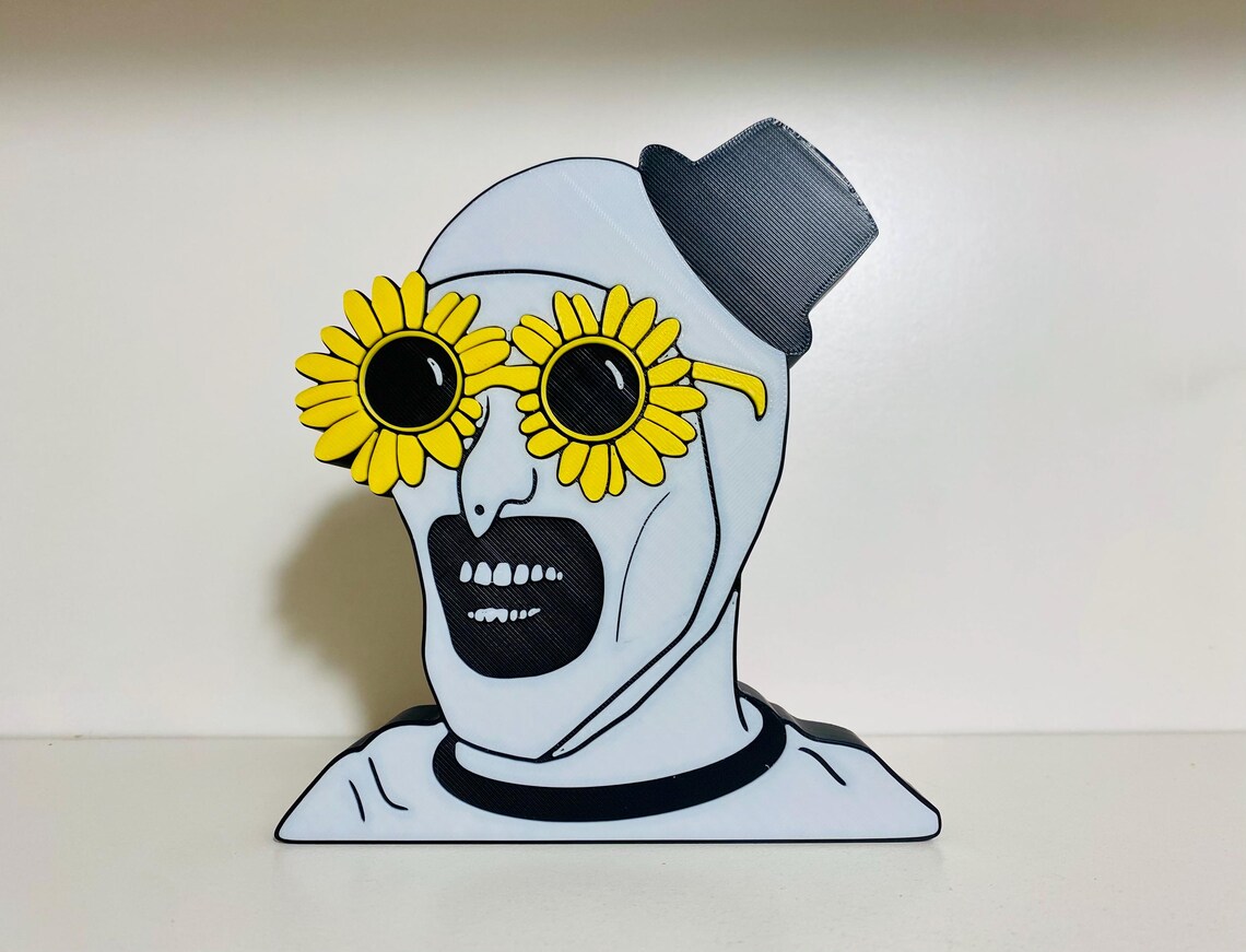 Terrifier, Art the Clown, Horror Shelf Display - Etsy