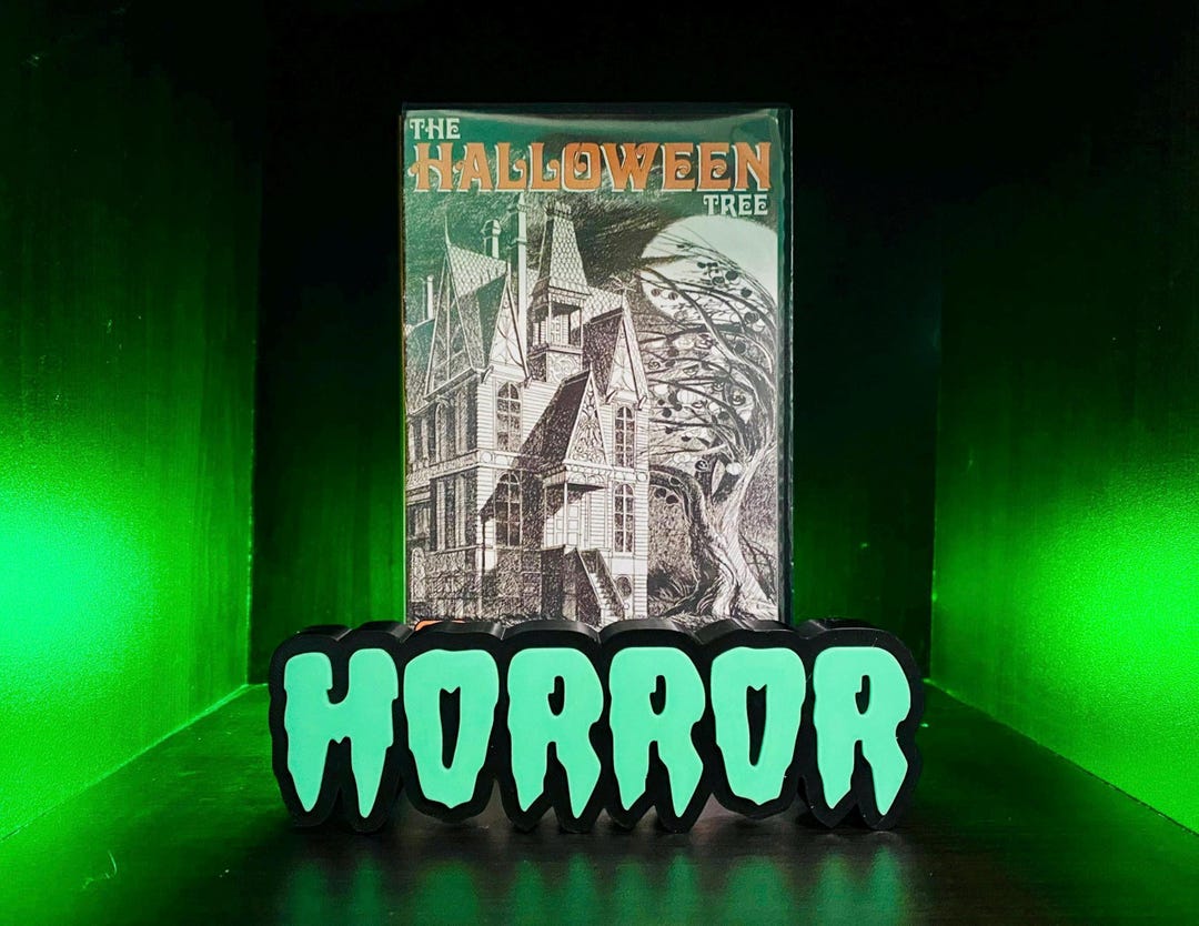 Horror Sign, Horror Shelf Display - Etsy