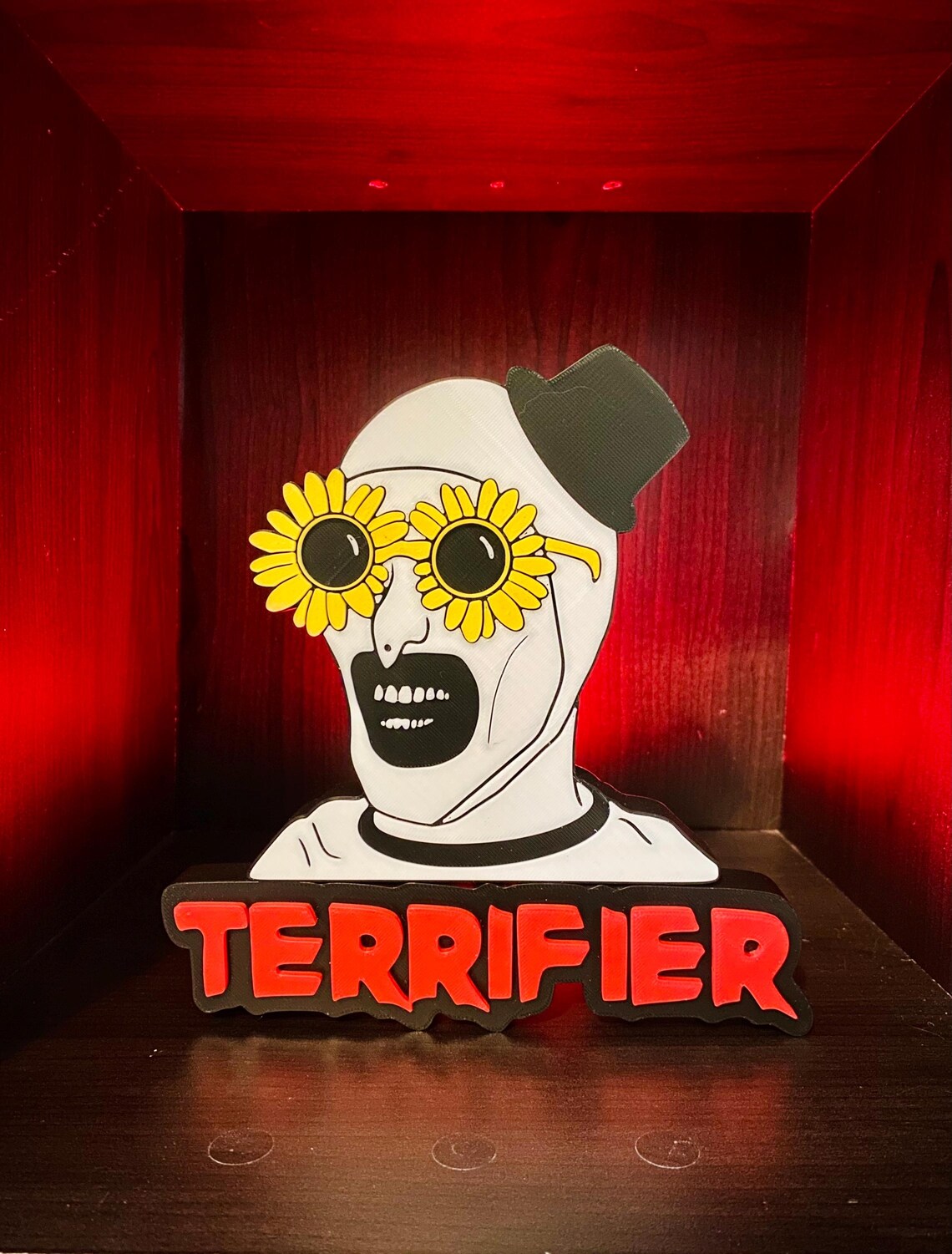 Terrifier, Art the Clown, Horror Shelf Display - Etsy