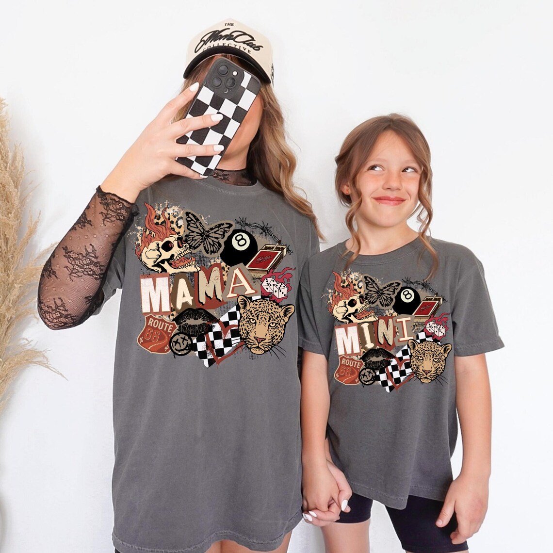 Mama Mini Collage PNG Bundle, Western Retro Mom PNG, Grunge Western PNG ...