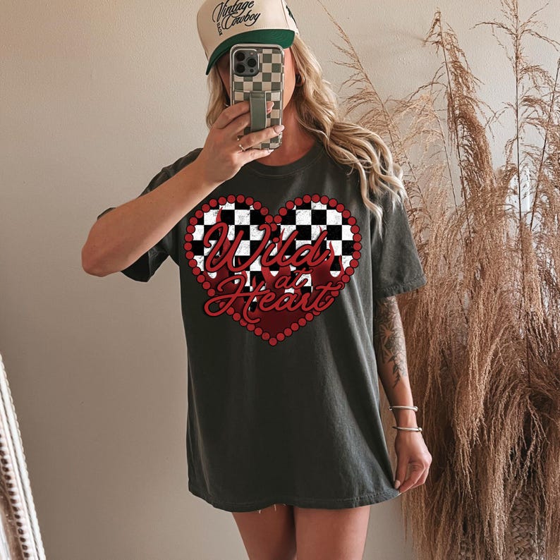 Wild at Heart PNG, Trendy Retro Western Valentines Day Png ...