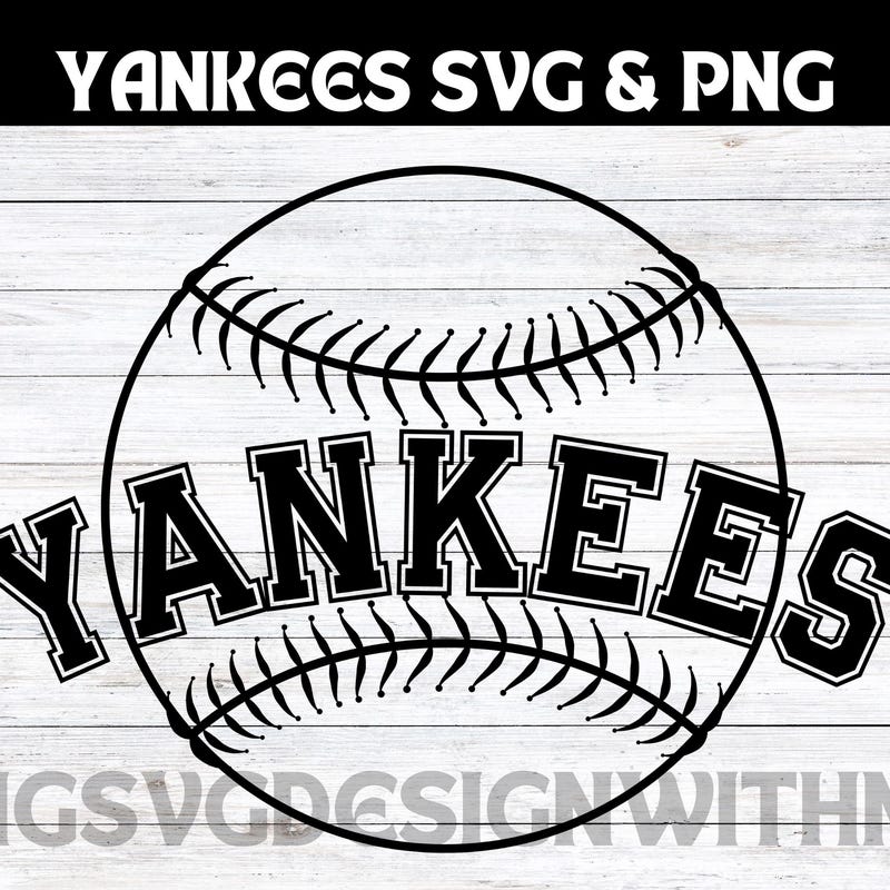 New York Yankees Svg - Etsy