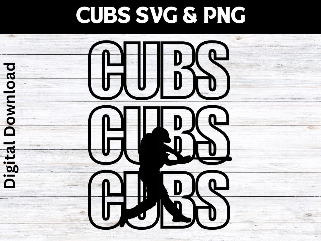 Cubs Png, Cubs Svg, Digital Download - Etsy