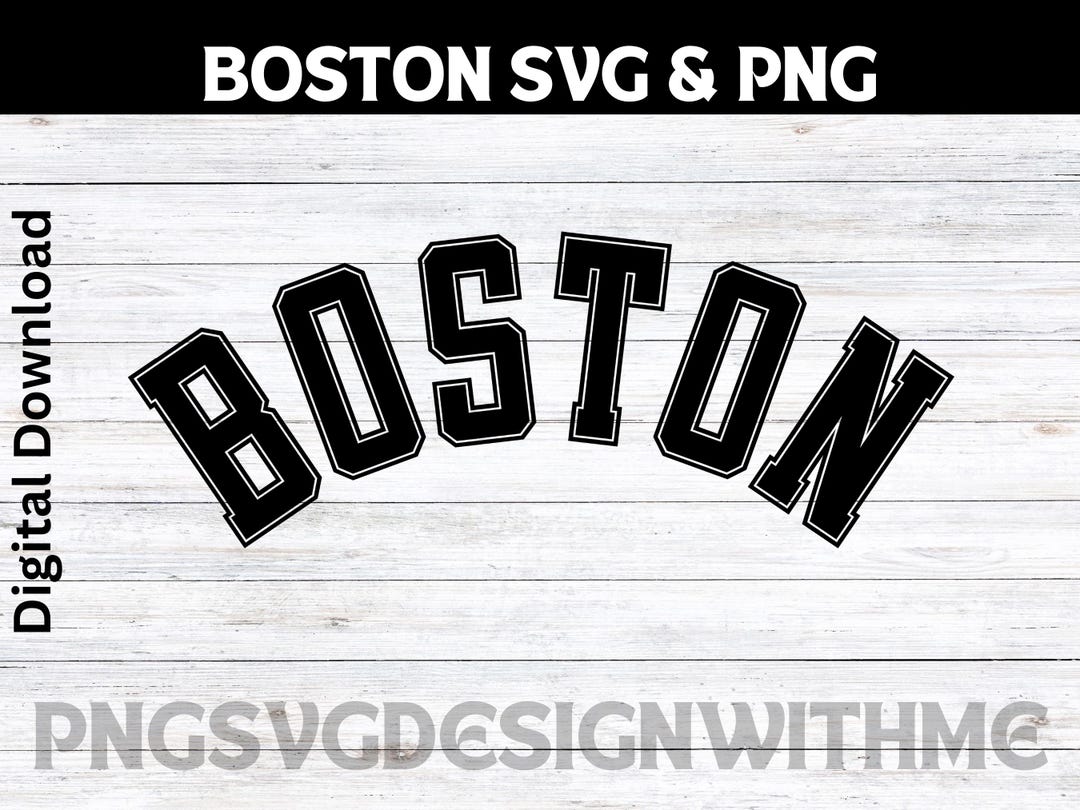Boston SVG, Boston PNG, Boston Varsity, Digital Download - Etsy