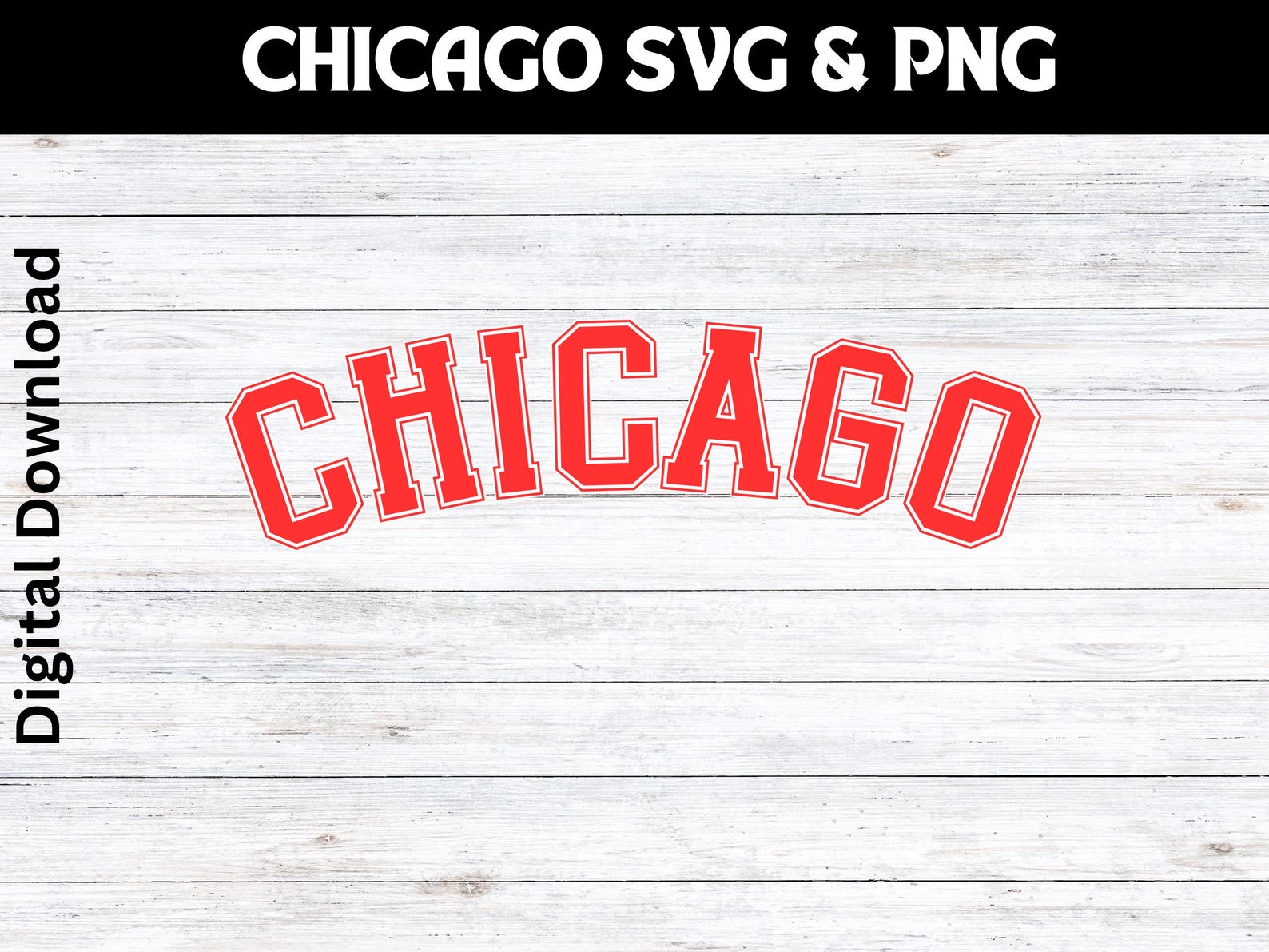 Chicago Png, Chicago Svg, College Font Svg, Chicago Life Svg, Varsity ...