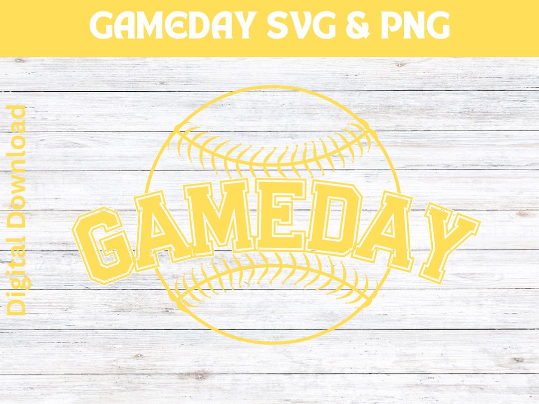 Game Day Png Yellow Game Day Png Baseball Game Day Png File Baseball ...