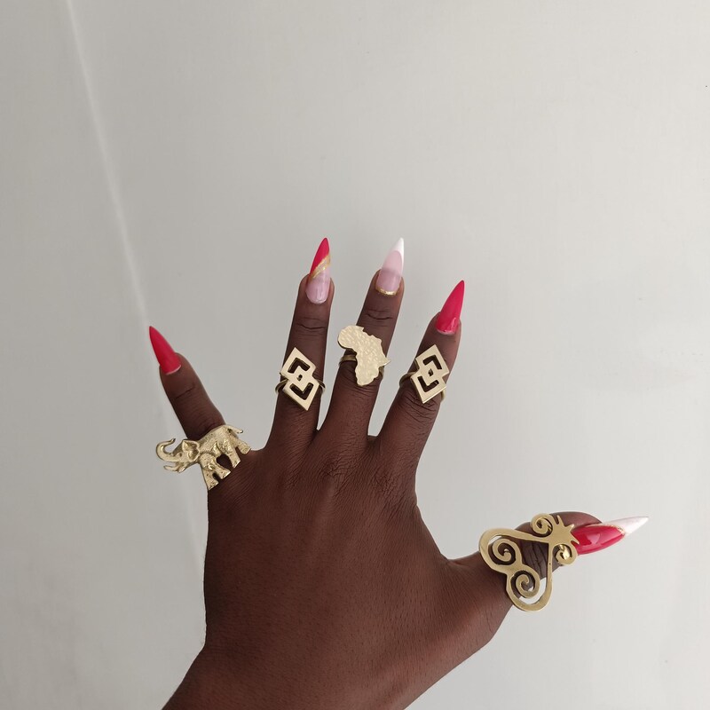 Rings African - Etsy