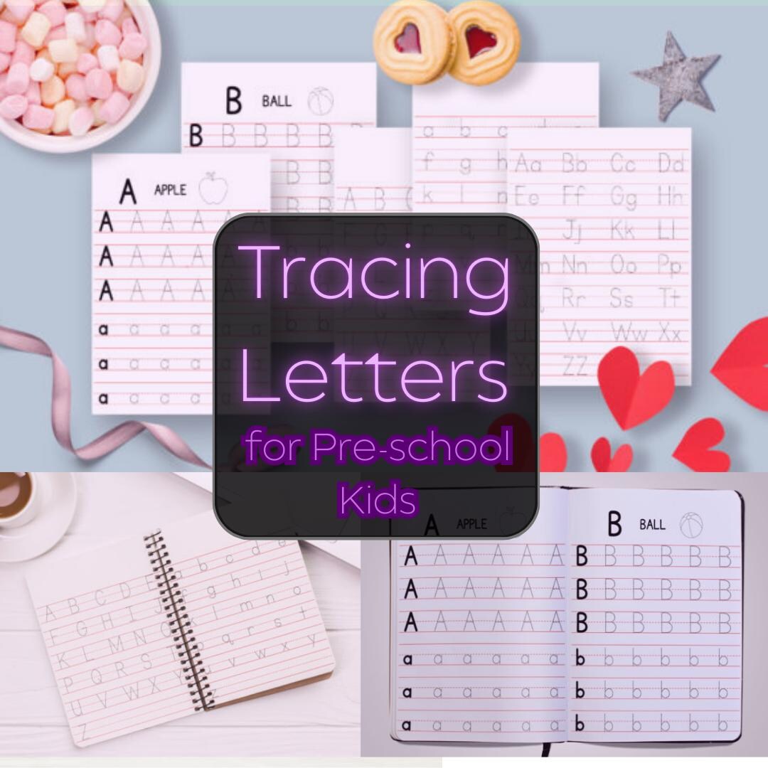 Tracing Letters for Preschool Kids | Printable ABC Worksheets | Letter ...
