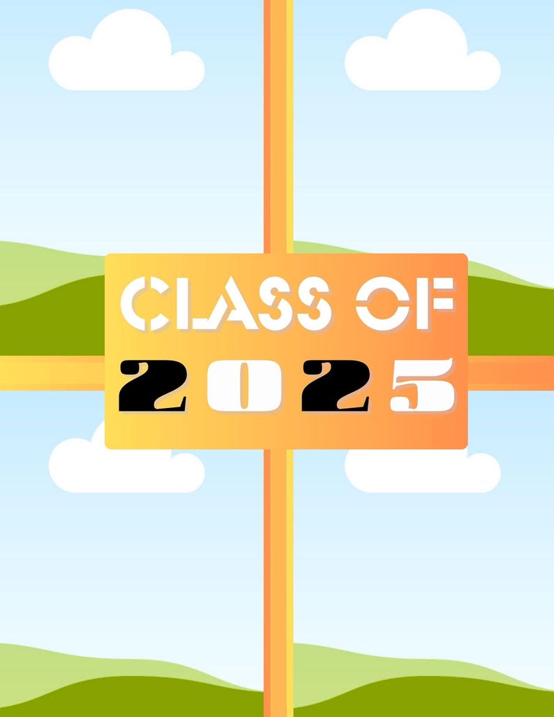 Editable Graduation Booklet Canva Template | Printable Graduation ...