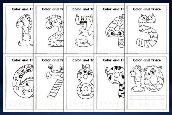 Number 1-20 Tracing, Gaming & Coloring Worksheets for Kids | Printable ...