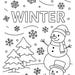 4 Seasons Coloring Pages for Kids – Spring, Summer, Autumn & Winter ...