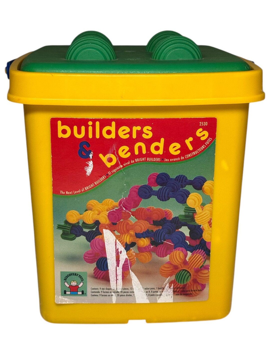 Vintage 1993 Builders & Blenders Discovery Toys #2530 Incomplete READ ...