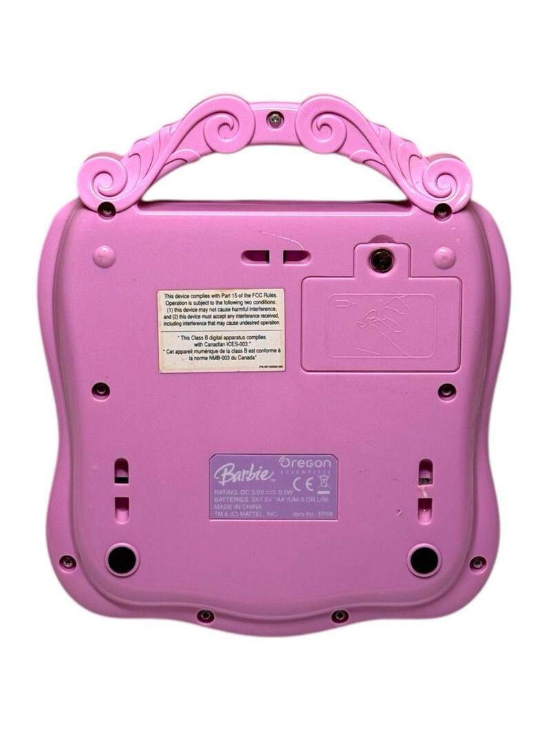 Vintage 2007 Barbie Island Princess Rosella Laptop Computer Mattel ...