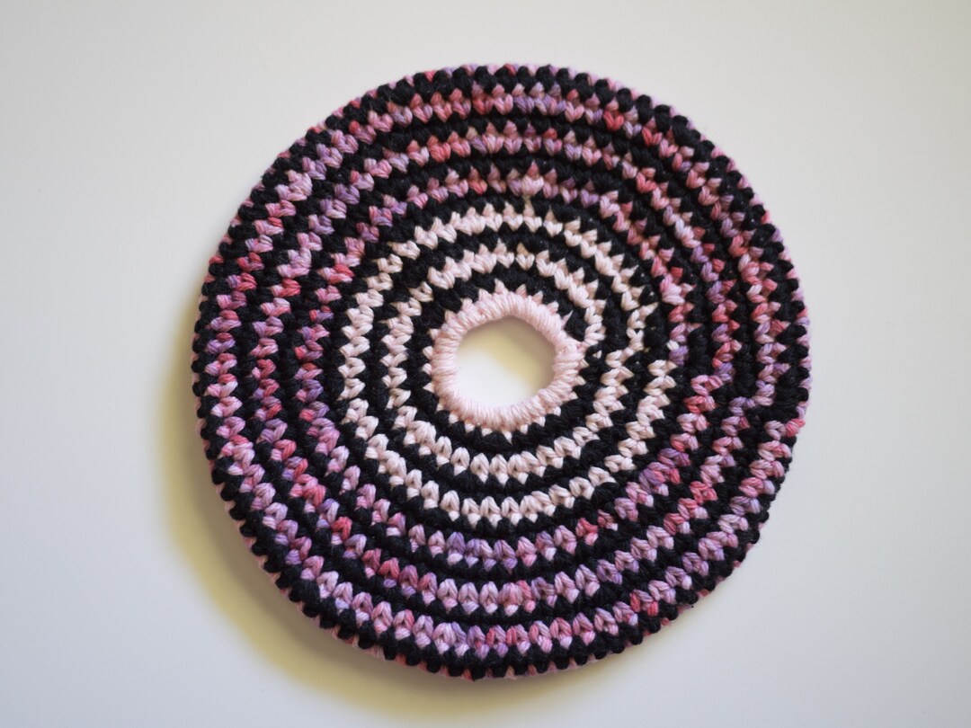 Crochet Flying Disc Indoor Disc Soft Throwing Disc Ready to Ship ...