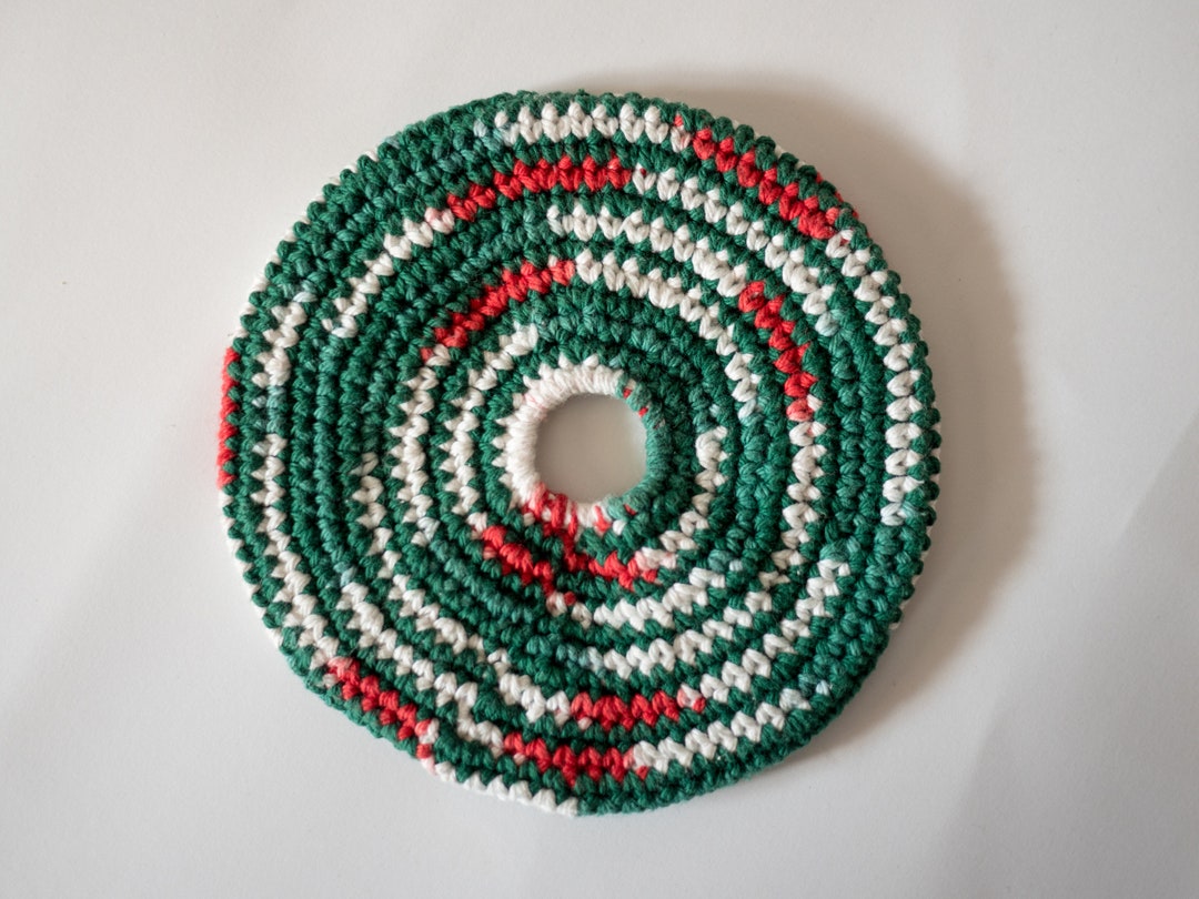 Crochet Flying Disc Indoor Disc Soft Throwing Disc Ready to Ship ...