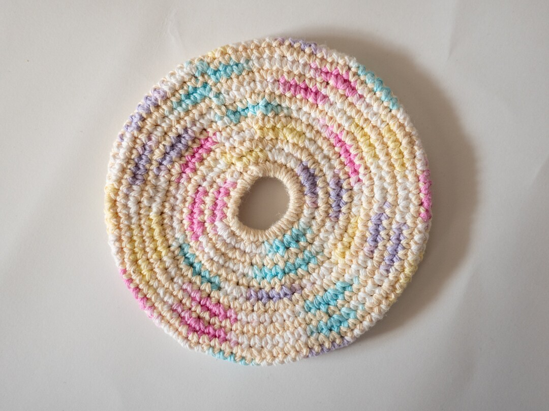 Crochet Flying Disc Indoor Disc Soft Throwing Disc Ready to Ship ...