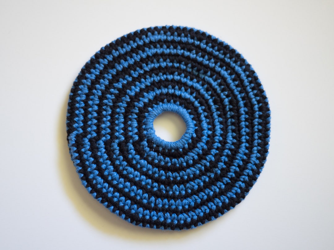 Crochet Flying Disc Indoor Disc Soft Throwing Disc Ready to Ship ...
