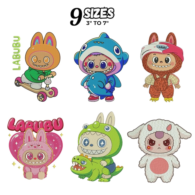 Labubu labubu stitch - Etsy.de