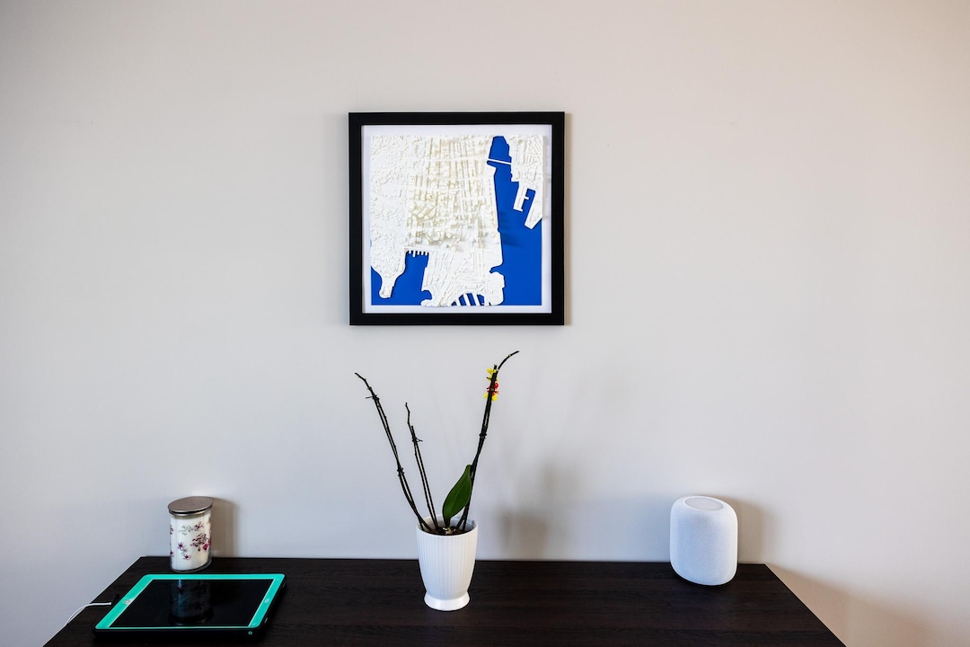 Micropolitan Sydney Map – 3D Printed Topographical City Map – Large ...