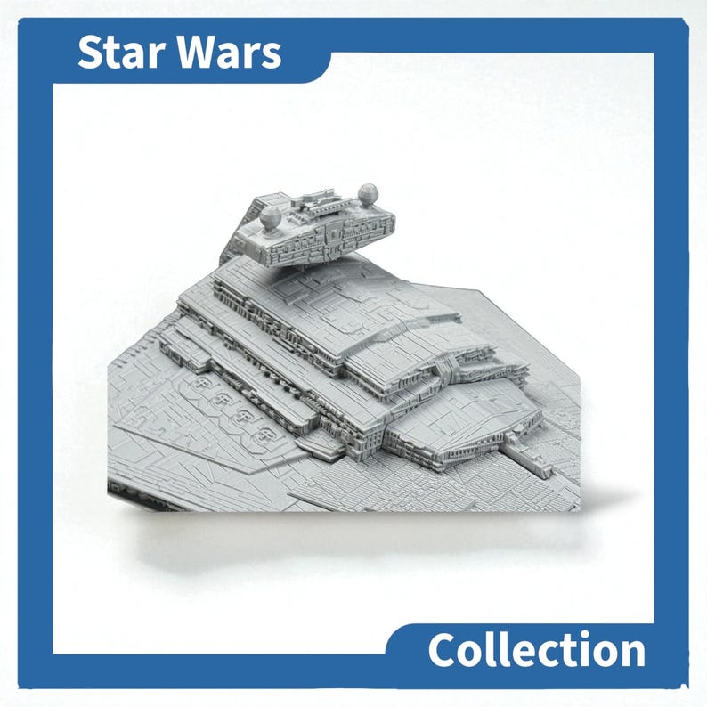 Star Destroyer Model Kit – Star Wars-inspired Figure - Etsy