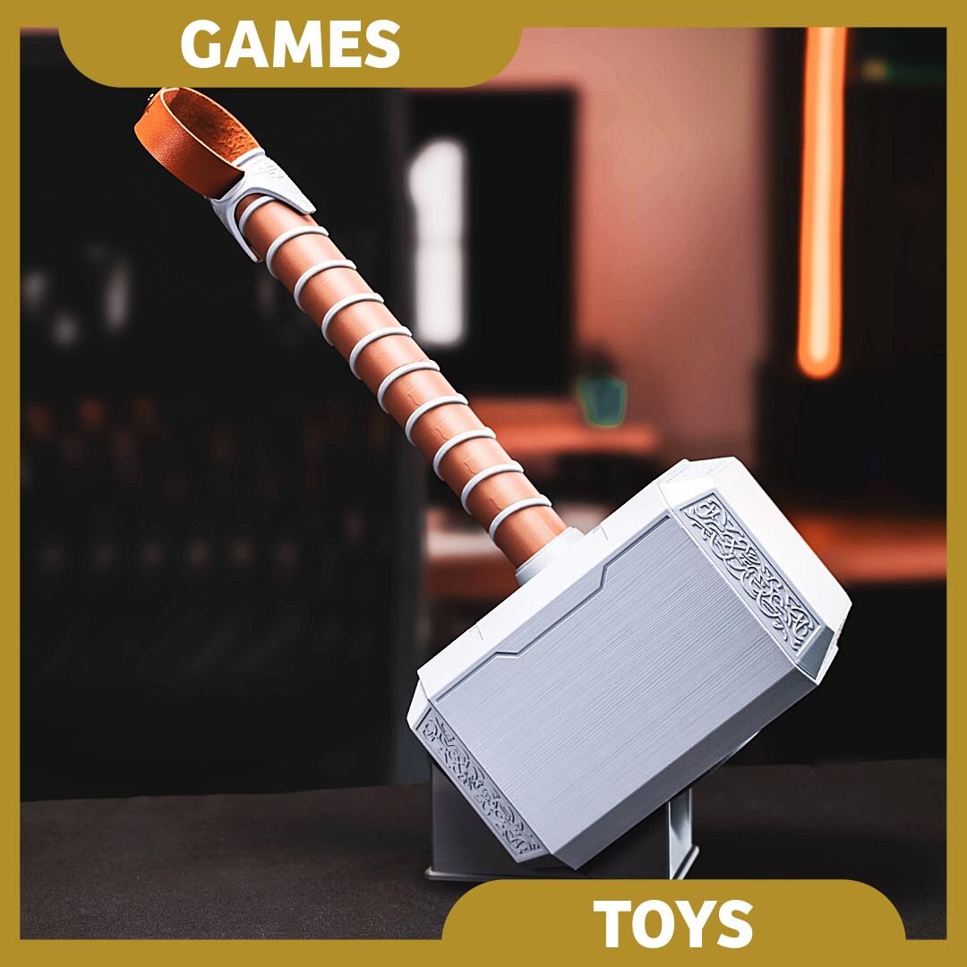 Avengers Inspired Mjolnir Hammer Prop Kit, Thor Cosplay Replica ...