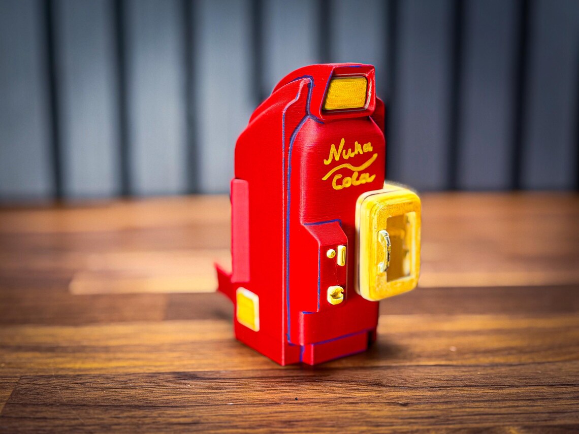 Nuka Cola Mini Fridge – Fallout-inspired Game Room Decor Display - Etsy