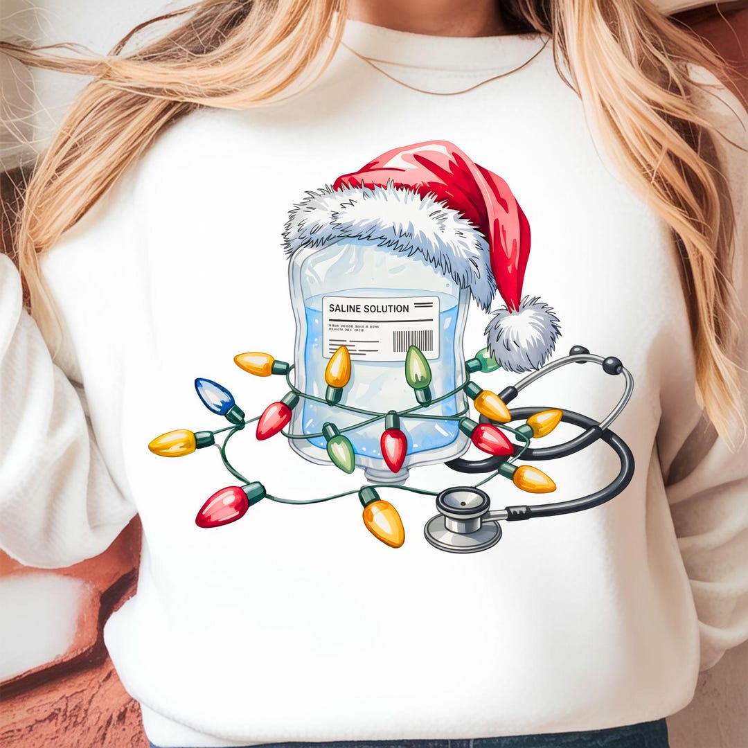 Nurse and Doctor Medical Christmas PNG - Etsy