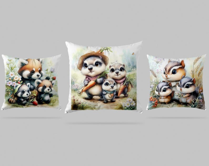 Quilt Fabric Panel Set • 6 Unique Designs • 12x12” (31x31 Cm) • 100% ...