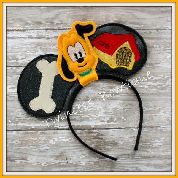 Dog Mouse Ears Headband - Etsy