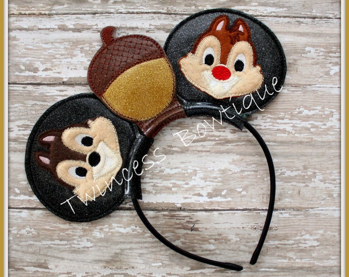Squirrel Chipmunk Mouse Ears Headband Birthday Party Favor Supplies ...
