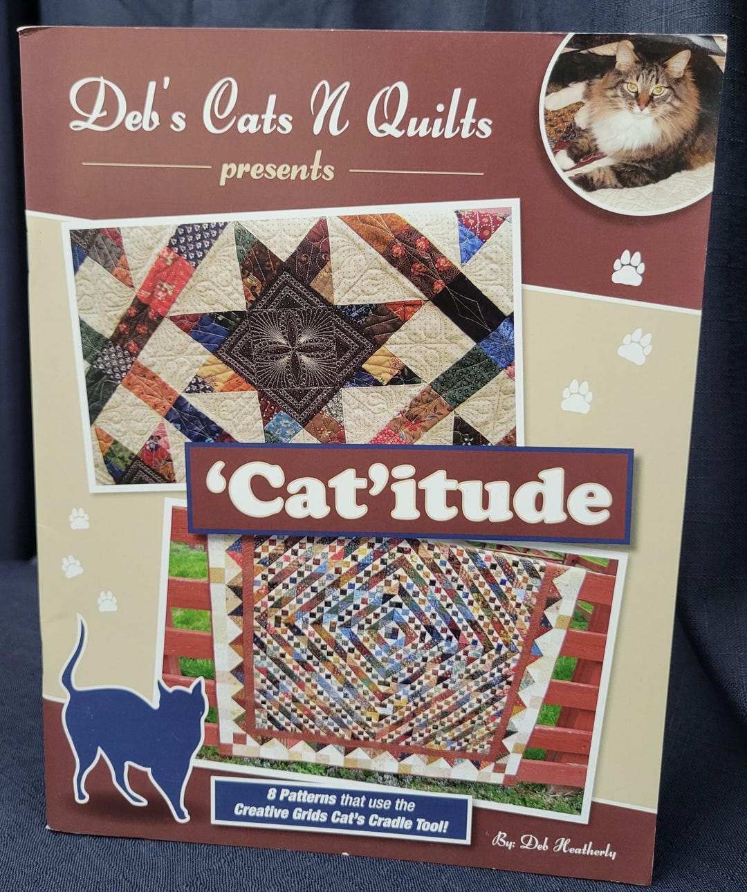 Deb's Cats and Quilts Presents: 'cat'itude, 8 Patterns That Use the ...
