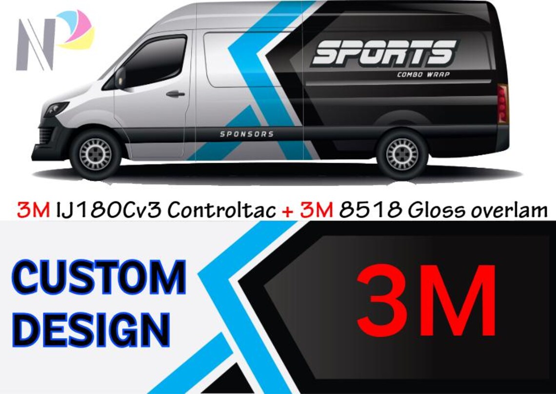 Custom 3M Vinyl Print, Car Wraps, Vehicle Graphics - Etsy
