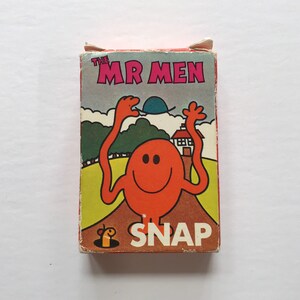 Rare Mr Men Snap Playing Cards Game COMPLETE HTF Deck Game - Etsy