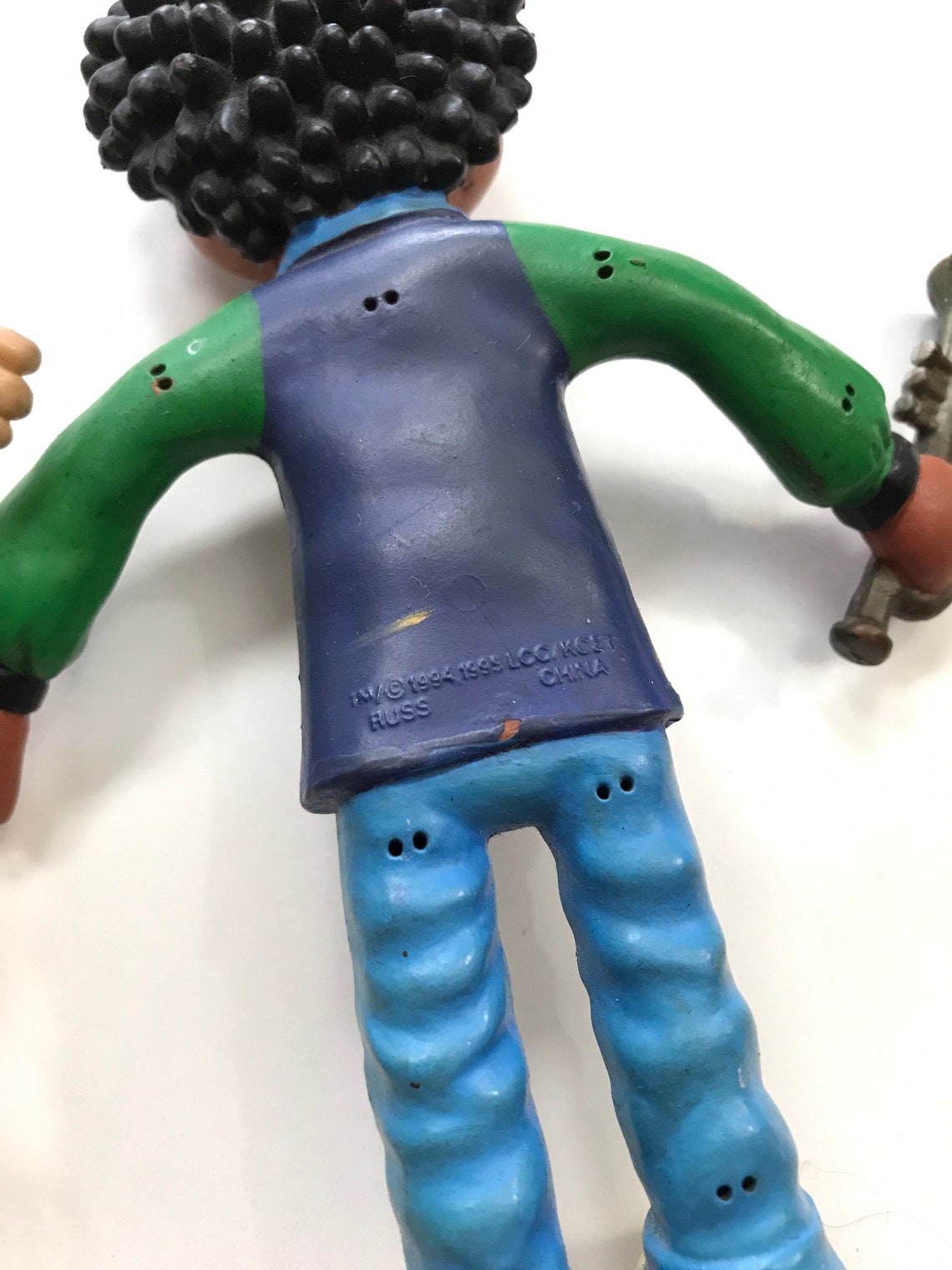 1994 the Puzzle Place Bendy Rubber Toys Pair Collectible 90s | Etsy