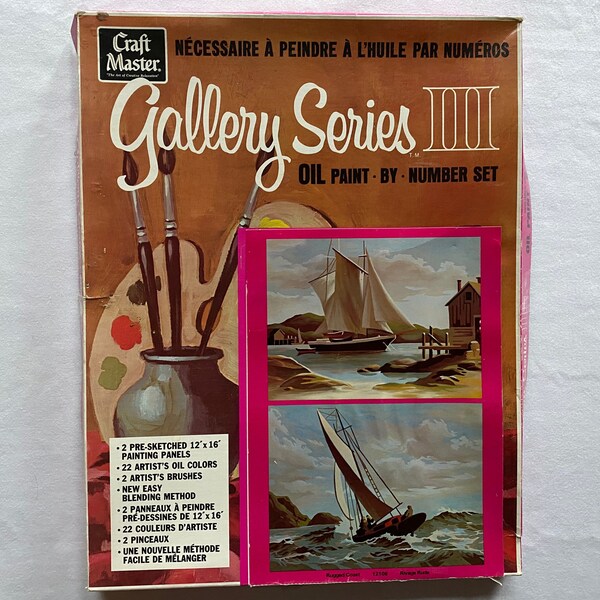 70s Paint by Number - Etsy