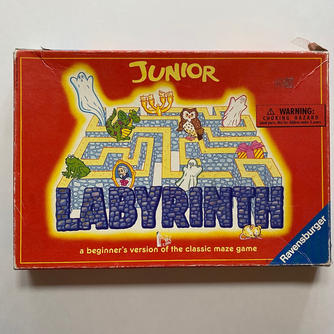 1995 Junior Labyrinth Game Ravensburger 80s Kids Game Night - Etsy