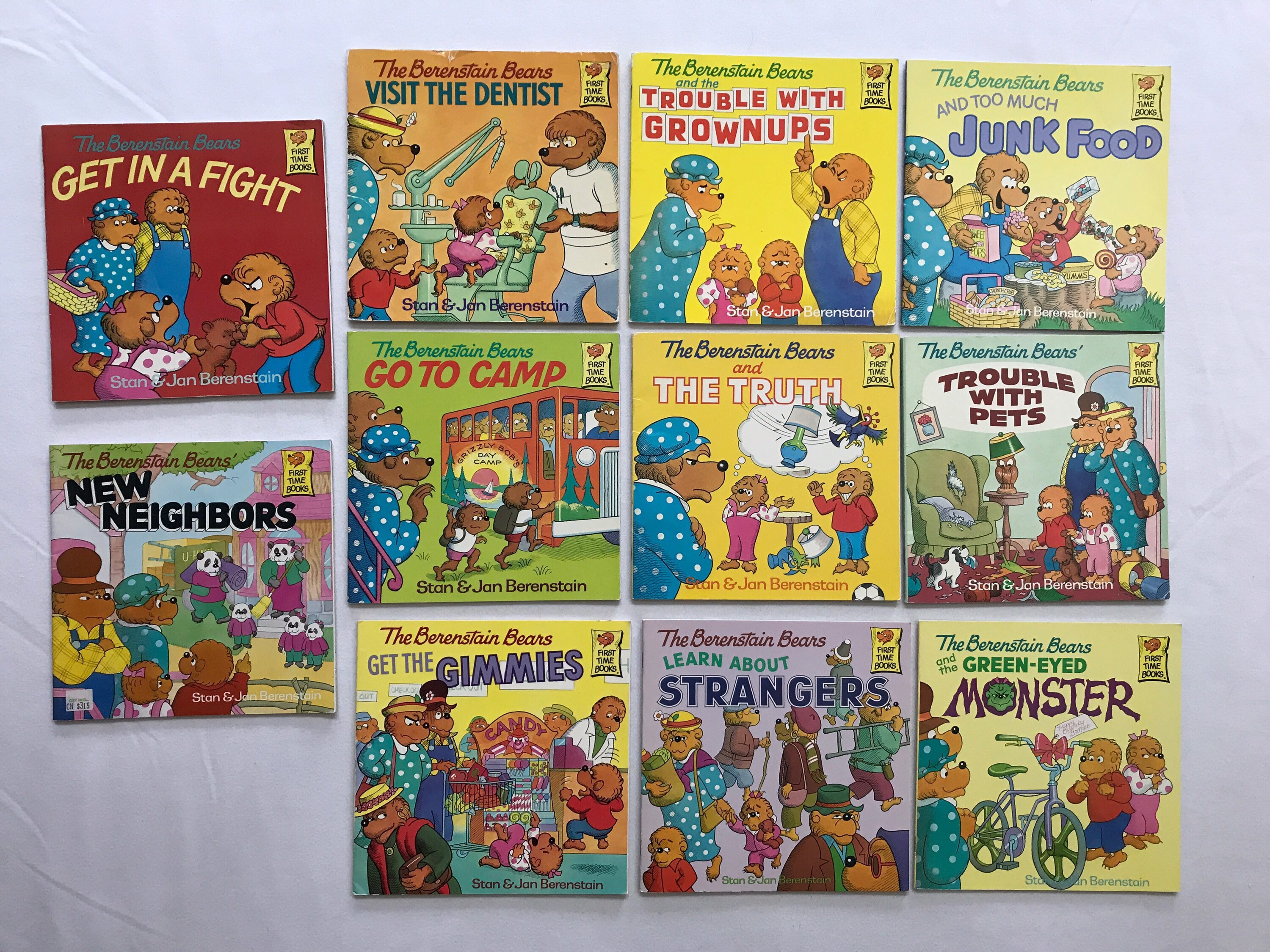 El Berenstain Bears Soft Cover Books Lote de 11 Libros | Etsy