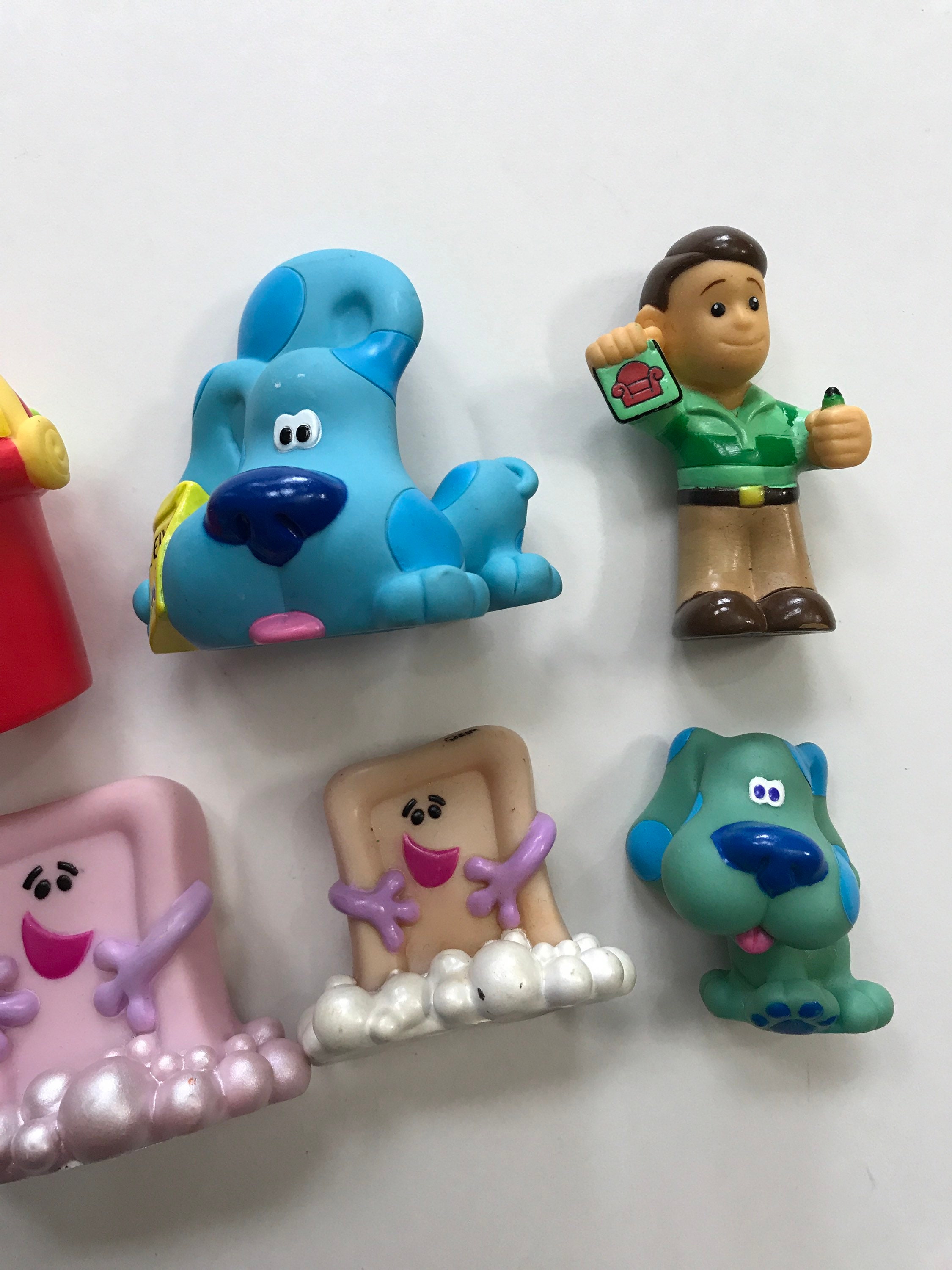 1997 Blues Clues Plastic Toys Lot Viacom Tyco Steve Slippery | Etsy