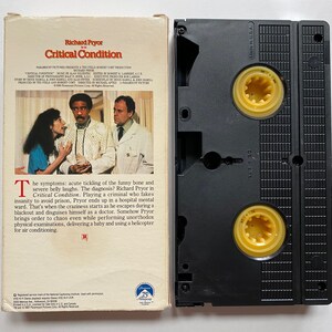 Critical Condition VHS Video Movie Film Starring Richard Pryor 1987 ...