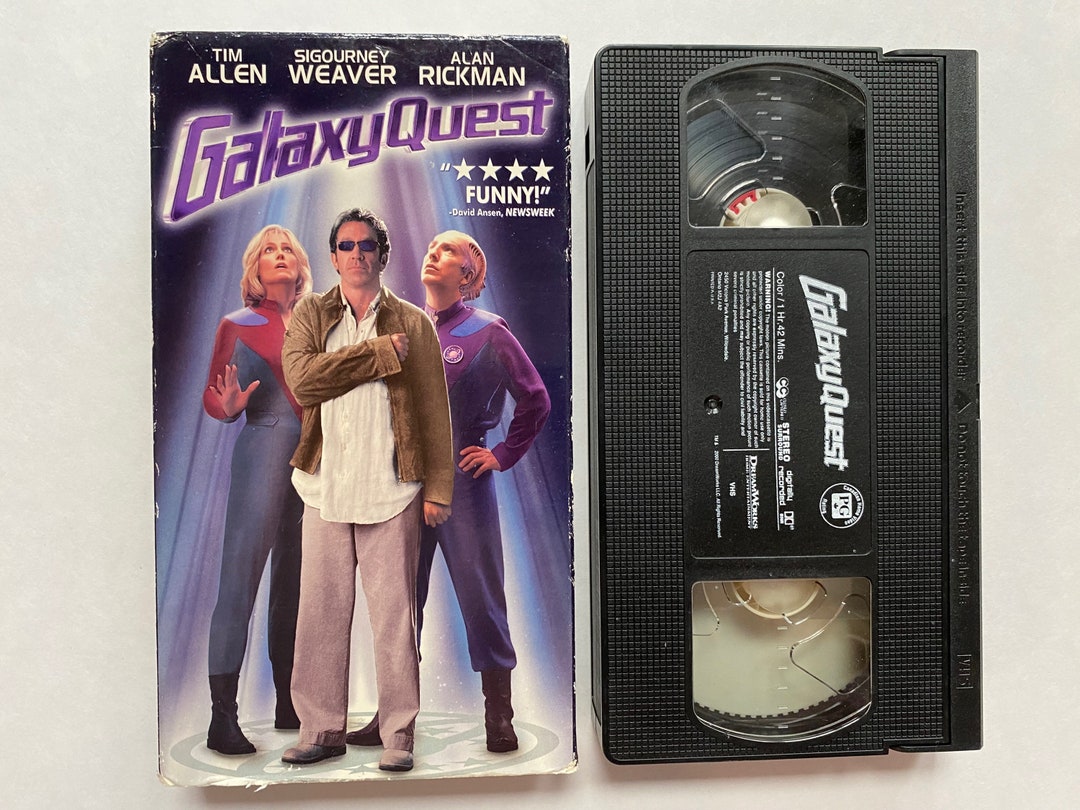 Galaxy Quest VHS Video Film Tested Working Year 2000 Space Age - Etsy