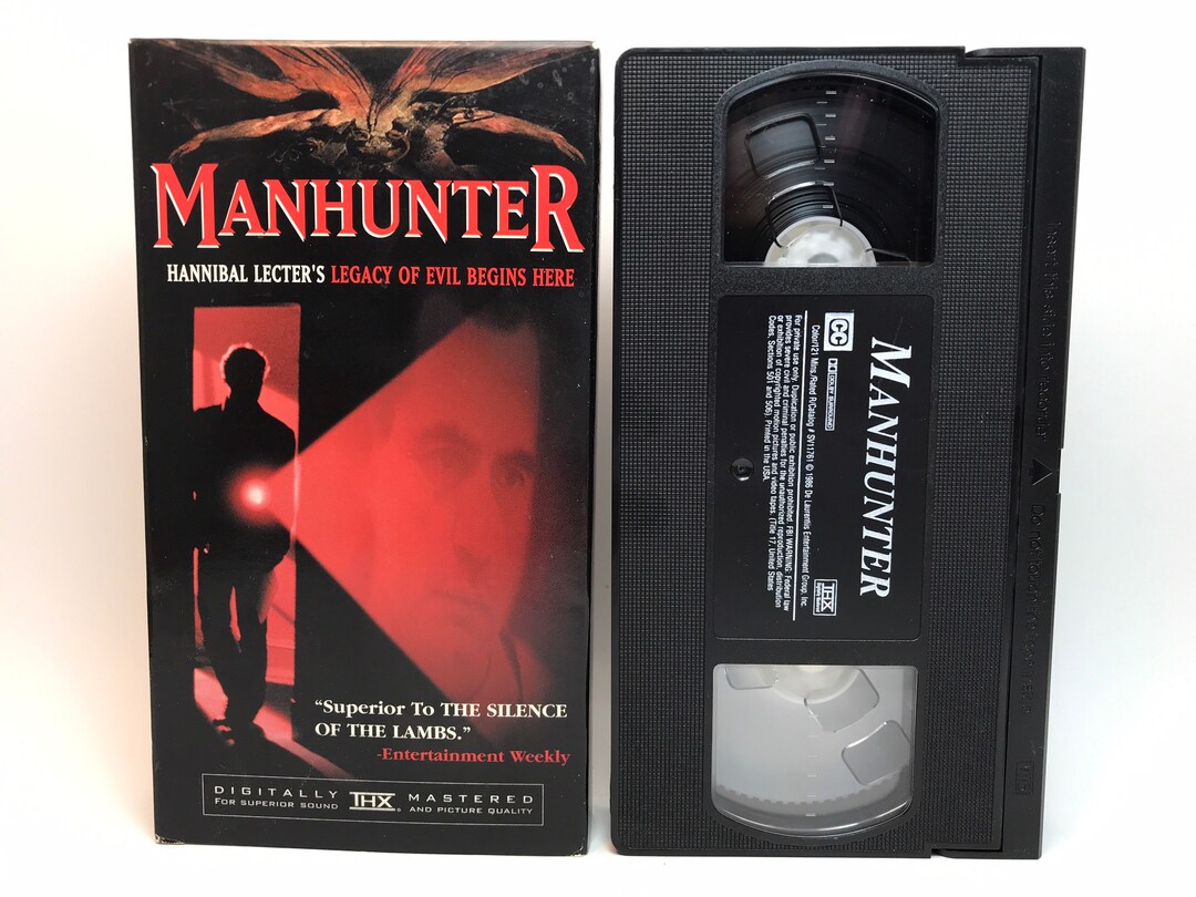 Vintage Manhunter VHS Video Tape Movie Full Length Horror - Etsy Canada
