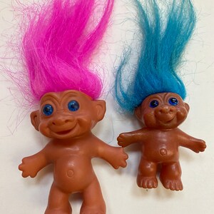Treasure Trolls Cute Collectible Kids Toys Small Pair - Etsy