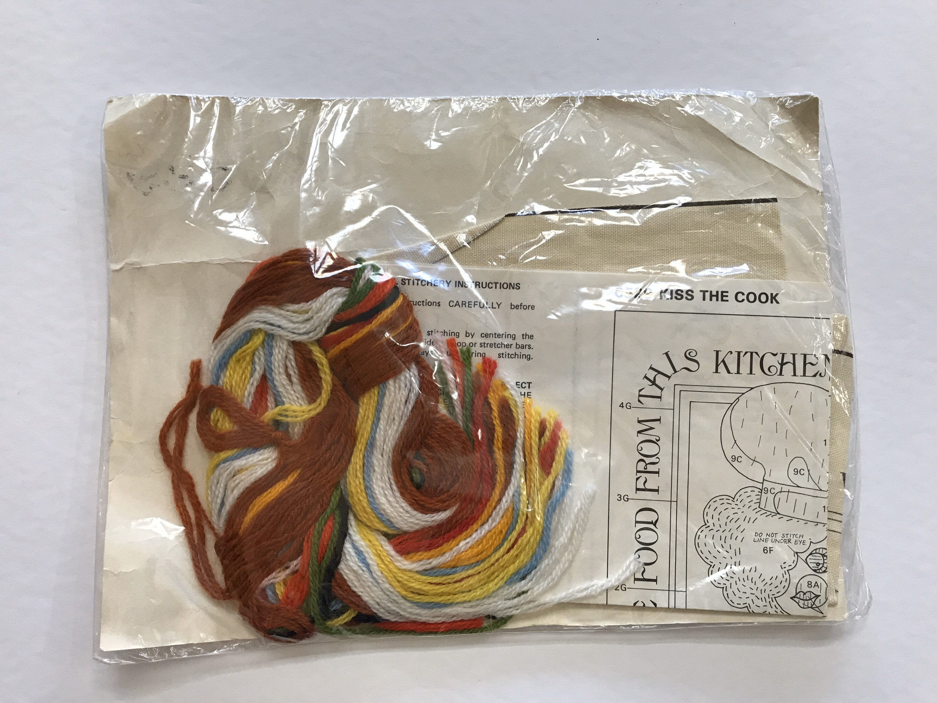 Vintage 1981 Embroidery Crewel Kit the Creative Circle 529 - Etsy