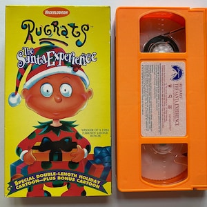 Rugrats Christmas VHS Video Double Length Holiday Cartoon 1996 the ...