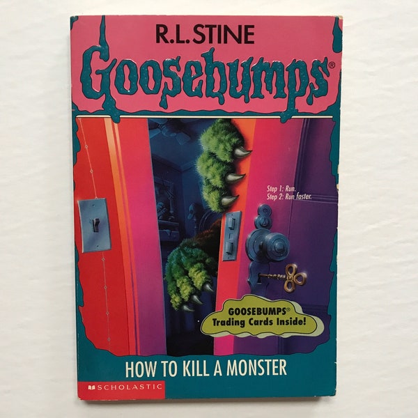 Goosebumps Bookmark - Etsy